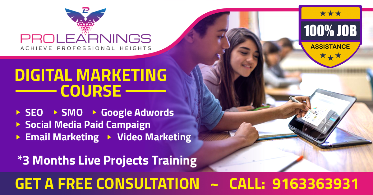 What is a Digital Marketing Course? | ProLearnings